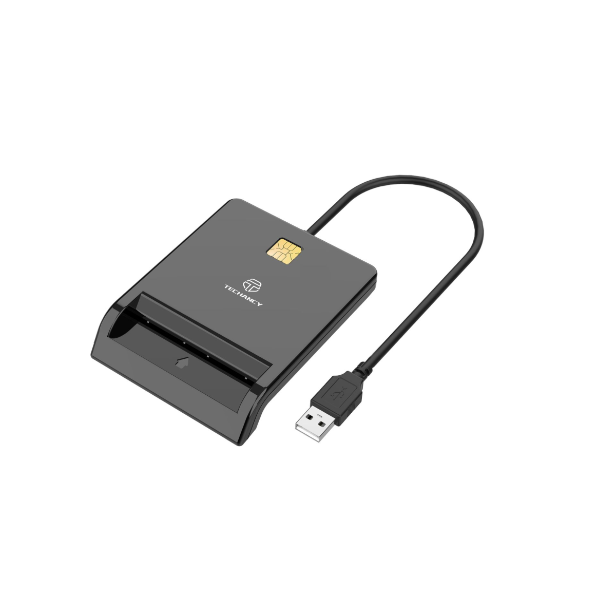 Eid/Smart Card Reader Black - TM19504 - Techancy Europe B2B Online