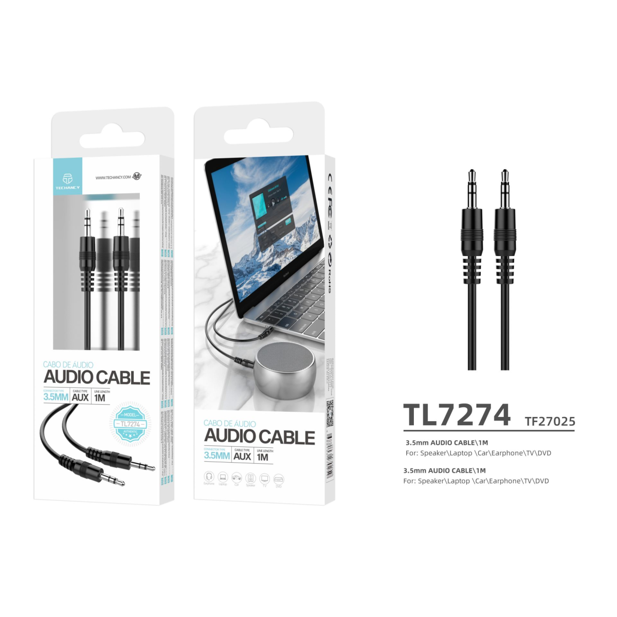 Computer Audio Cable Types